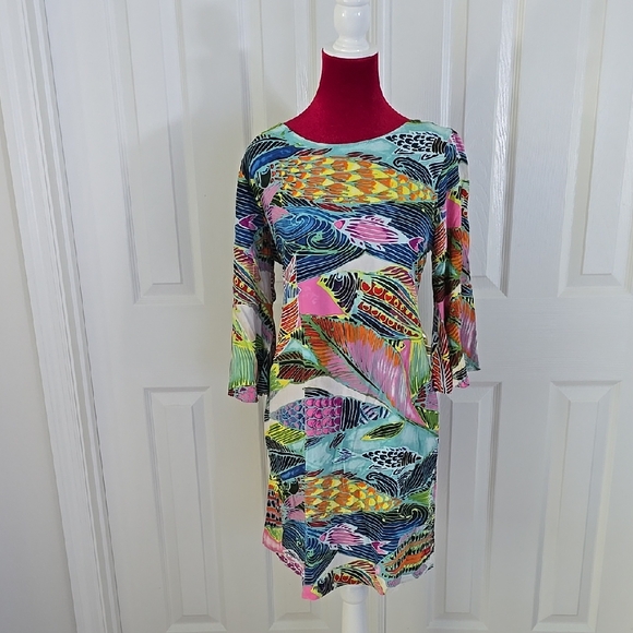 Jams World | Dresses | Harper Dress By Jams World Hawaii Sea Life Fish ...